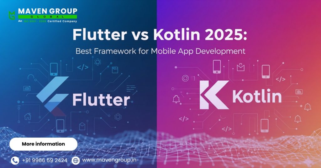 Flutter vs Kotlin 2025: Best Framework for Mobile App Development